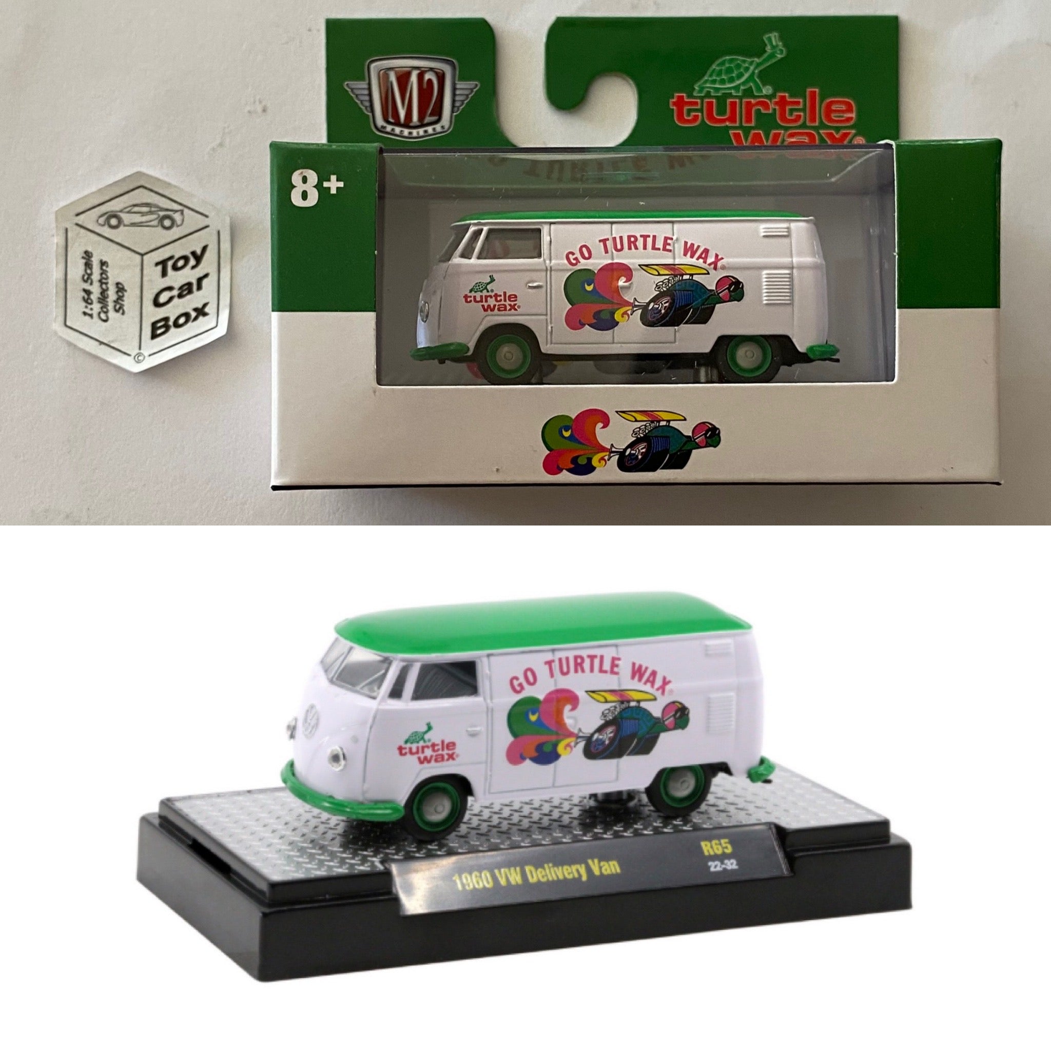 M2 MACHINES - 1960 VW Delivery Van (Turtle Wax - Detroit Muscle R65) L ...