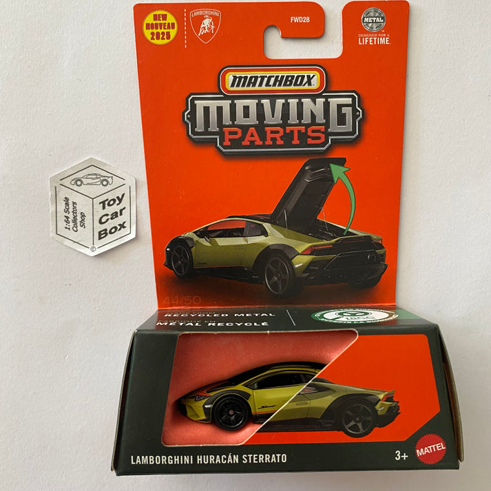 2025 MATCHBOX Moving Parts - Lamborghini Huracan Sterrato (#44 Opening ...