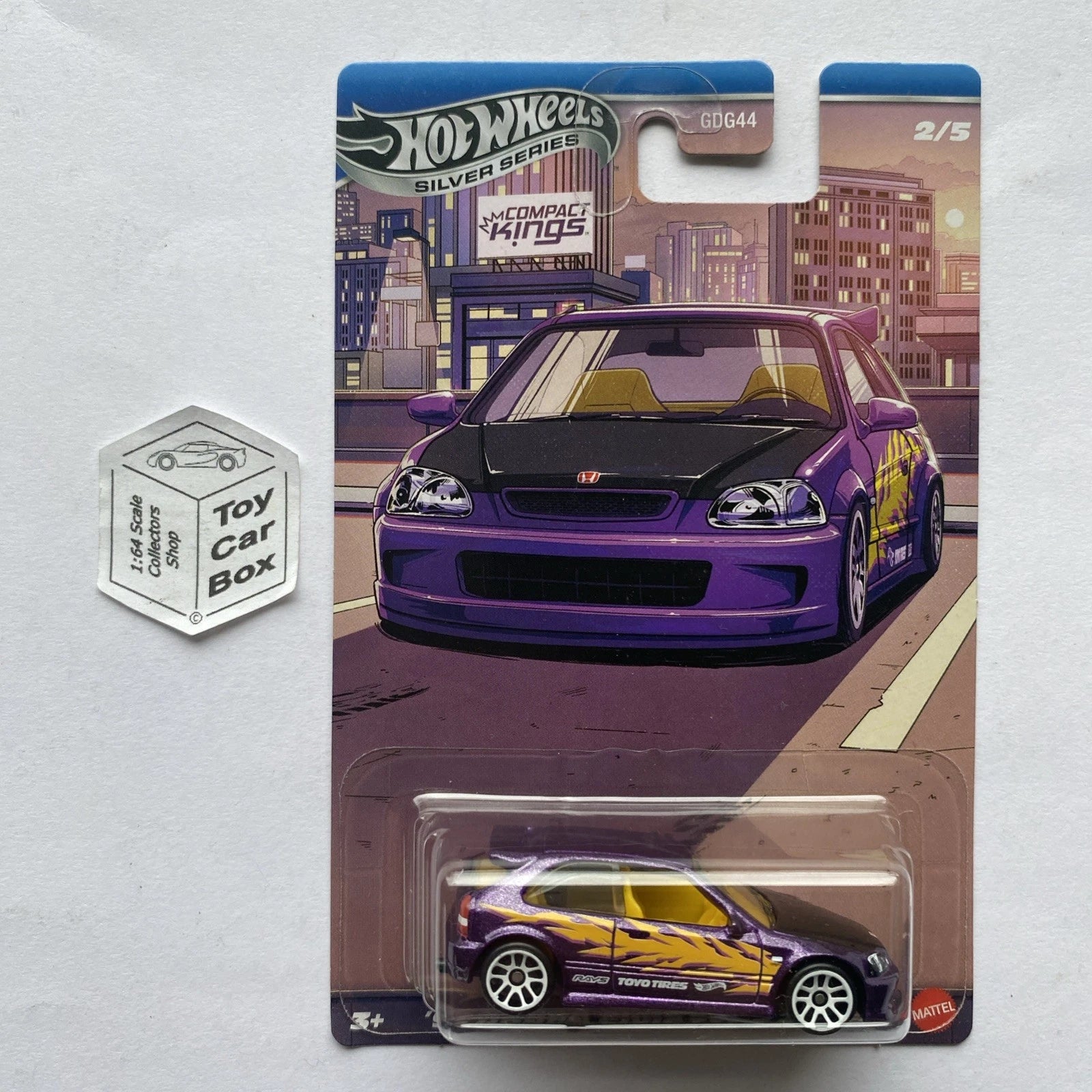 2026 HOT WHEELS Compact Kings - ‘99 Honda Civic Type R (EK9) (Purple ...