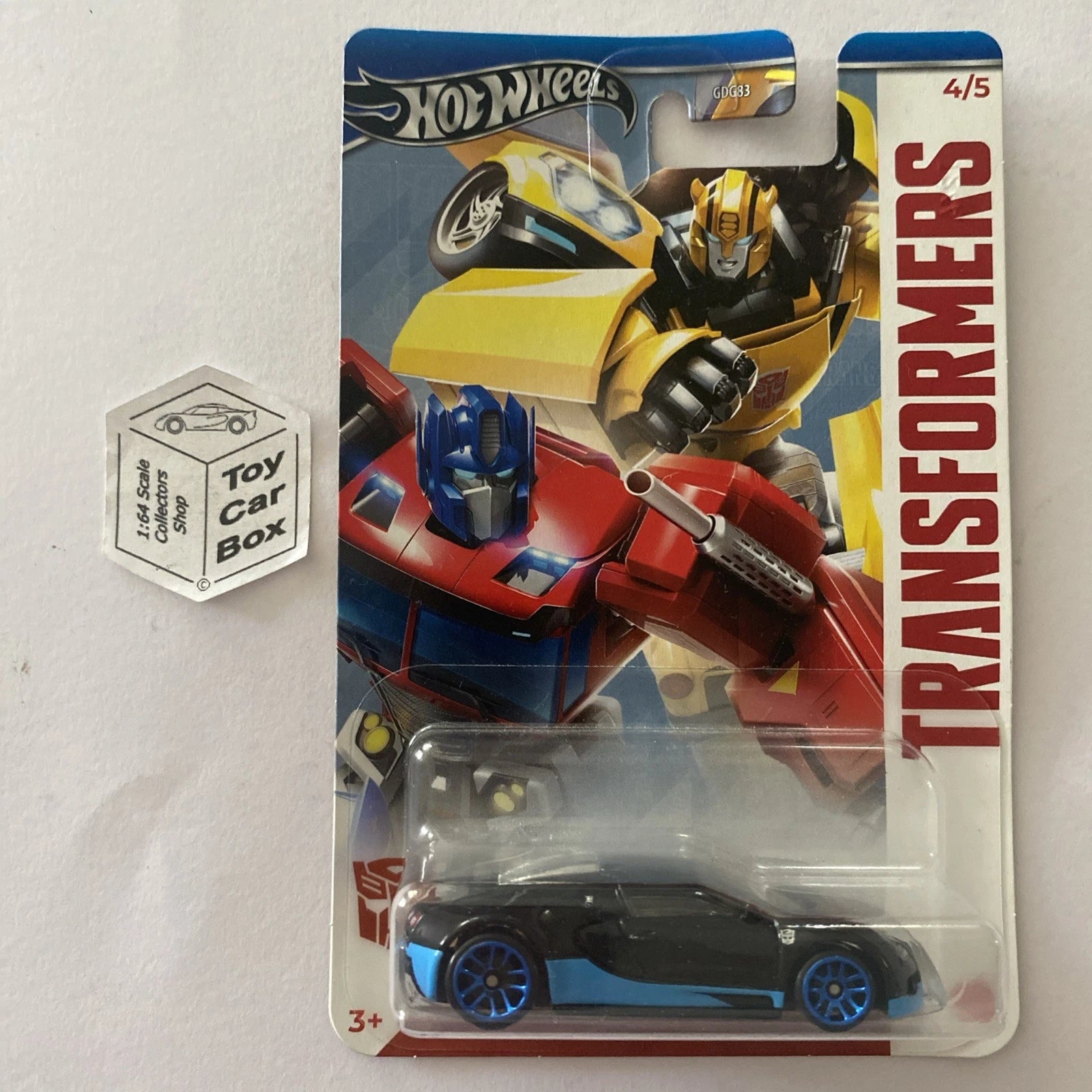 2025 HOT WHEELS Transformers - Bugatti Veyron (Black #4 Silver Series ...